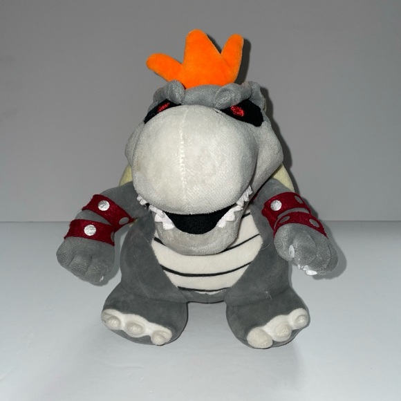 Toys | Super Mario Bros Nintendo Dry Bones Bowser 1 Stuffed Plush Doll ...